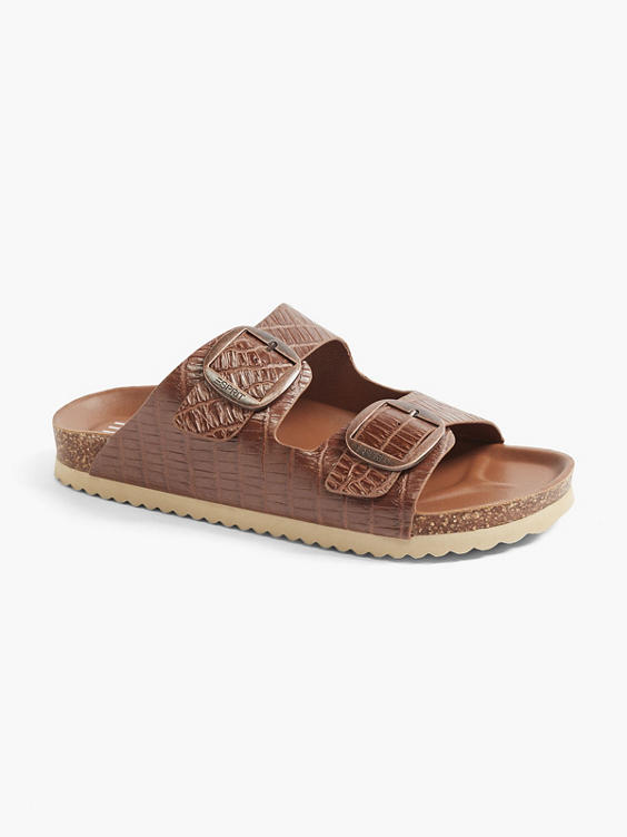 (Esprit) Pantolette in cognac | DEICHMANN