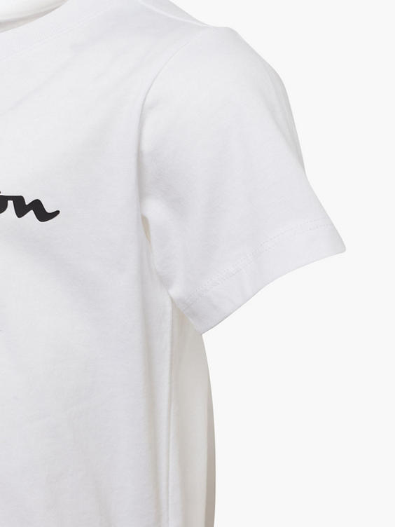 (Champion) T-Shirt in weiß | DEICHMANN