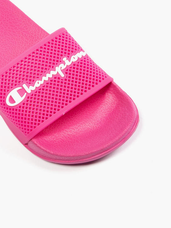 (Champion) Junior Girls Champion Daytona Slides in Pink | DEICHMANN