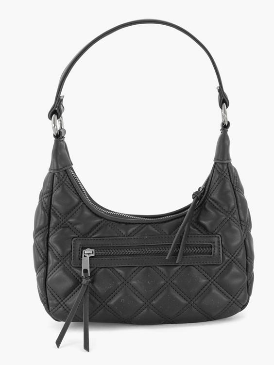 (Catwalk) Black studded Quilted Handbag Bag in Black | DEICHMANN