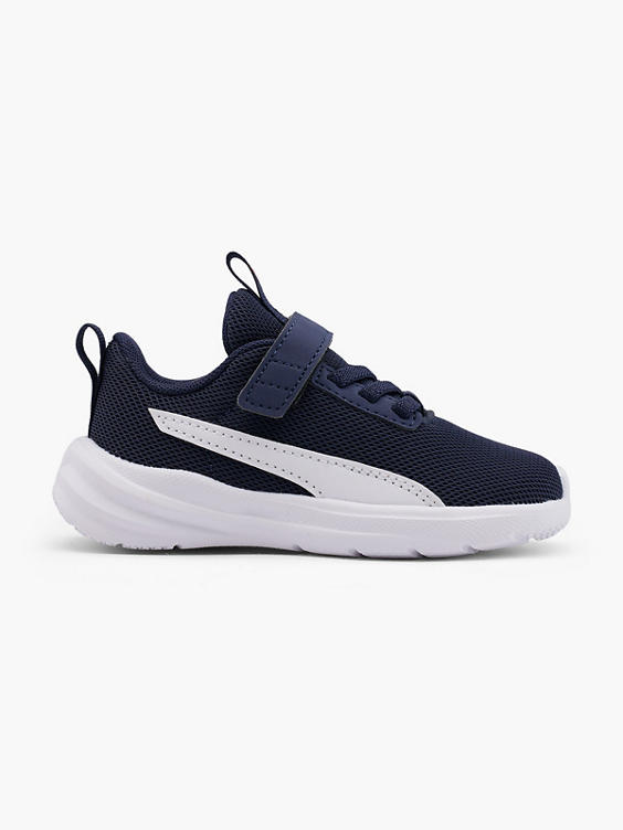 (Puma) Fiú PUMA Rickie Runner AC+ Inf sportcipő sötétkék színben ...