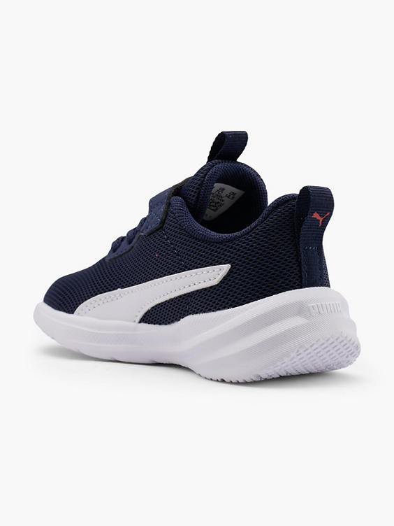 (Puma) Fiú PUMA Rickie Runner AC+ Inf sportcipő sötétkék színben ...