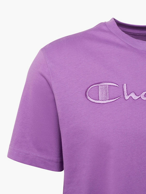 (Champion) T-Shirt in lila | DEICHMANN