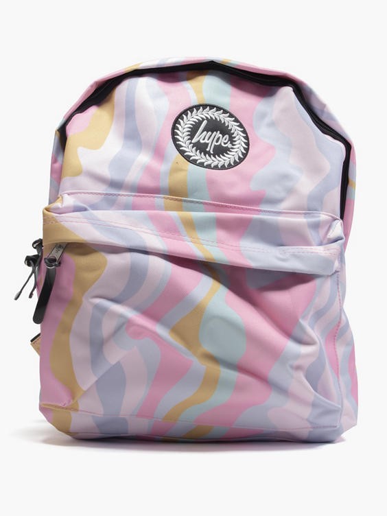 (Hype) Hype Lilac Wavy Backpack in Multicoloured | DEICHMANN
