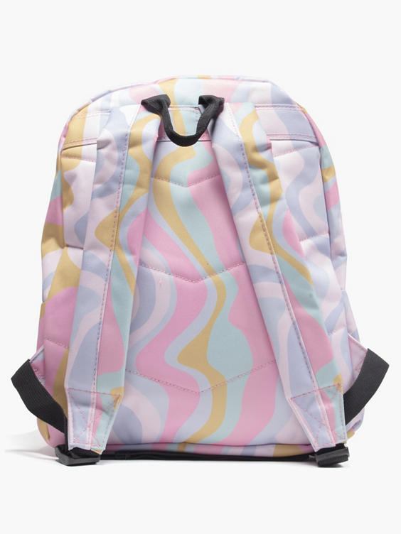 (Hype) Hype Lilac Wavy Backpack in Multicoloured | DEICHMANN