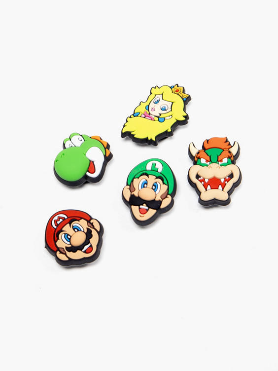 (Crocs) Super Mario Jibbitz in Multicoloured | DEICHMANN