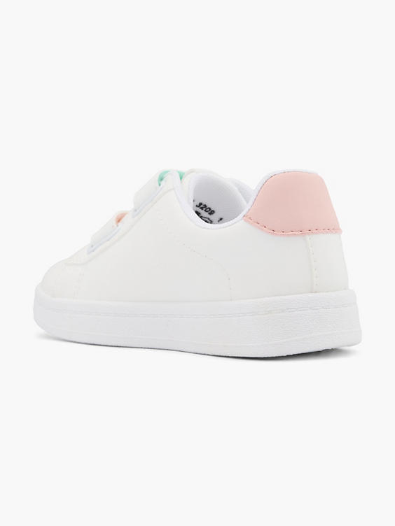 (Graceland) Toddler Girl Rainbow Trainer in White | DEICHMANN